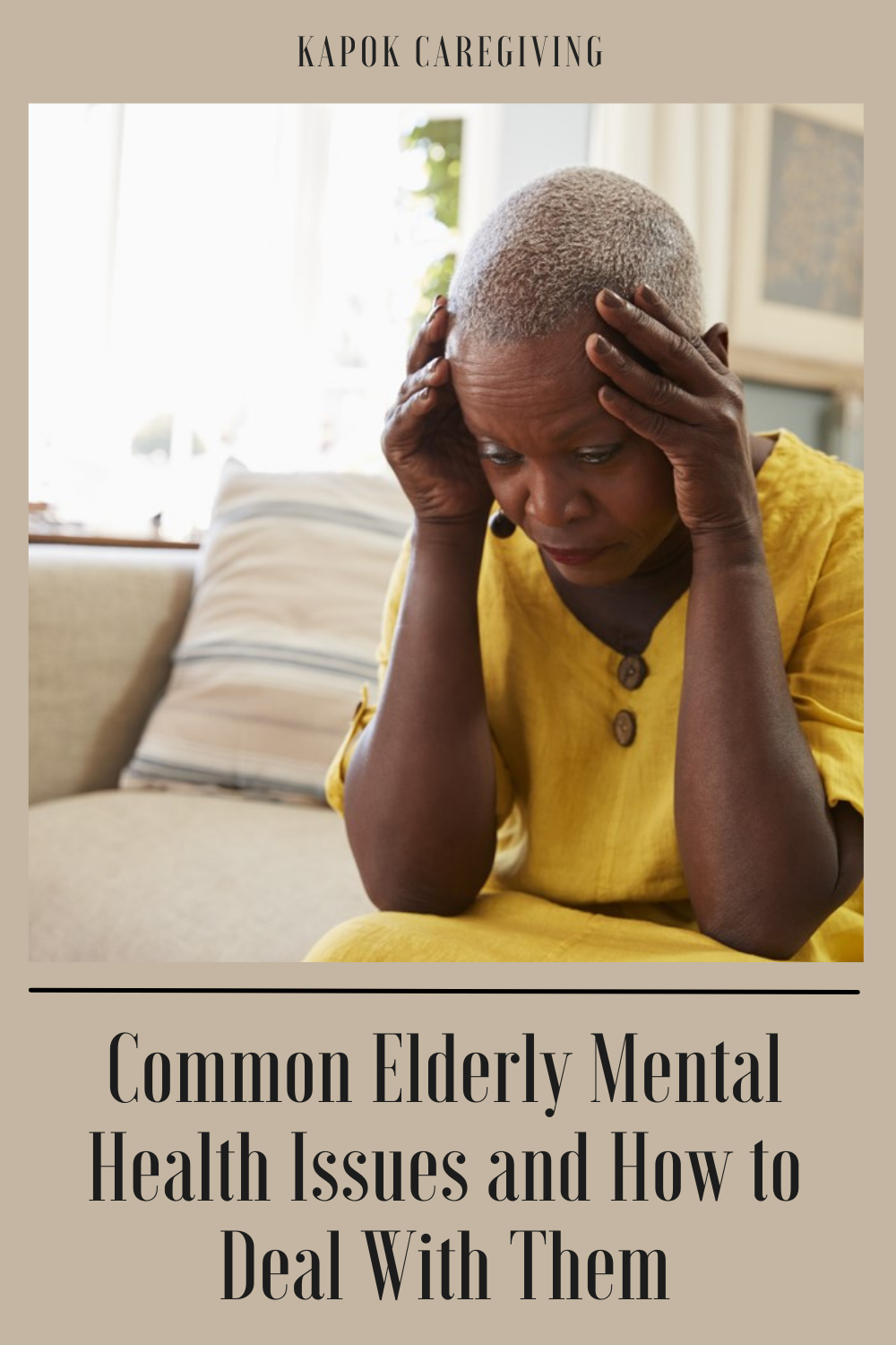 Common Elderly Mental Health Issues and How to Deal With Them
